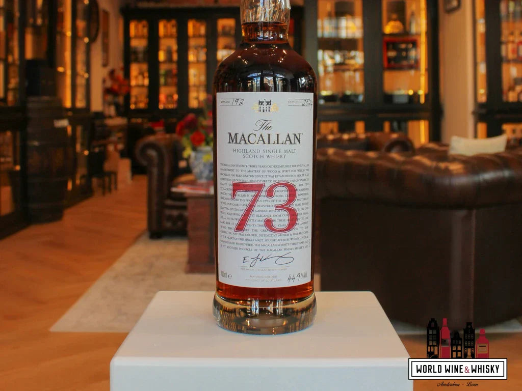 The Macallan 73 Years Old (2024) Red Collection 44.9%: ultra-rare aged ...
