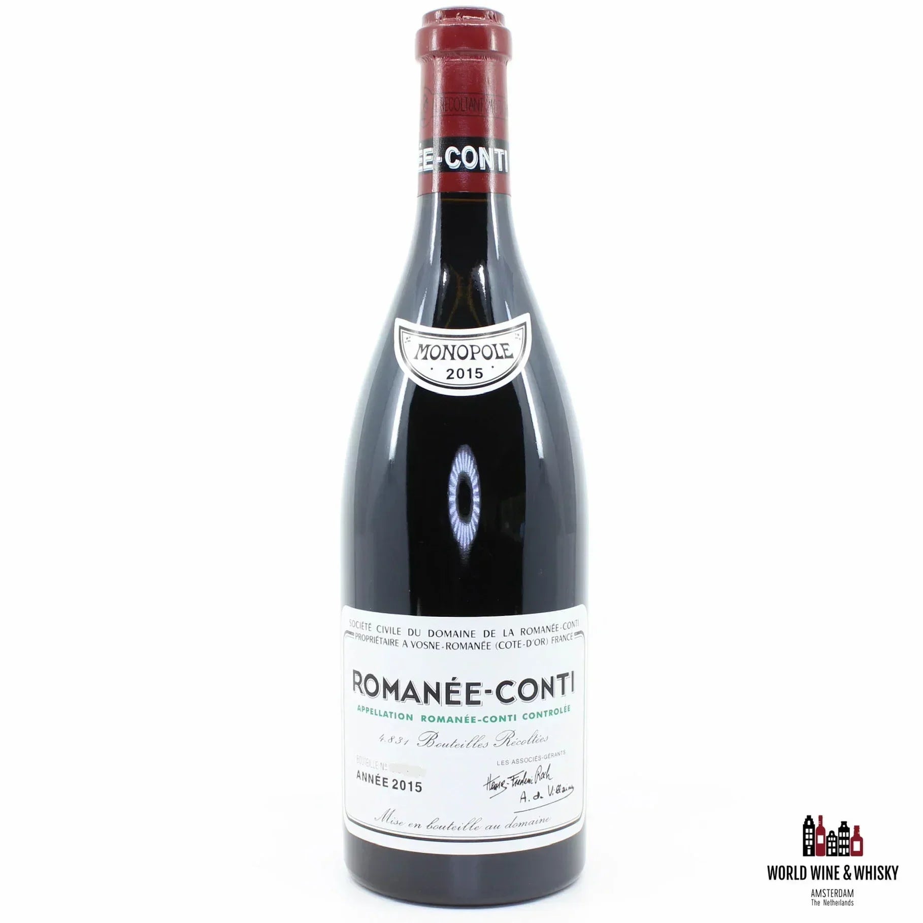 Domaine de la Romanée Conti Romanée-Conti 2015 (DRC) | WORLD WINE WHISKY