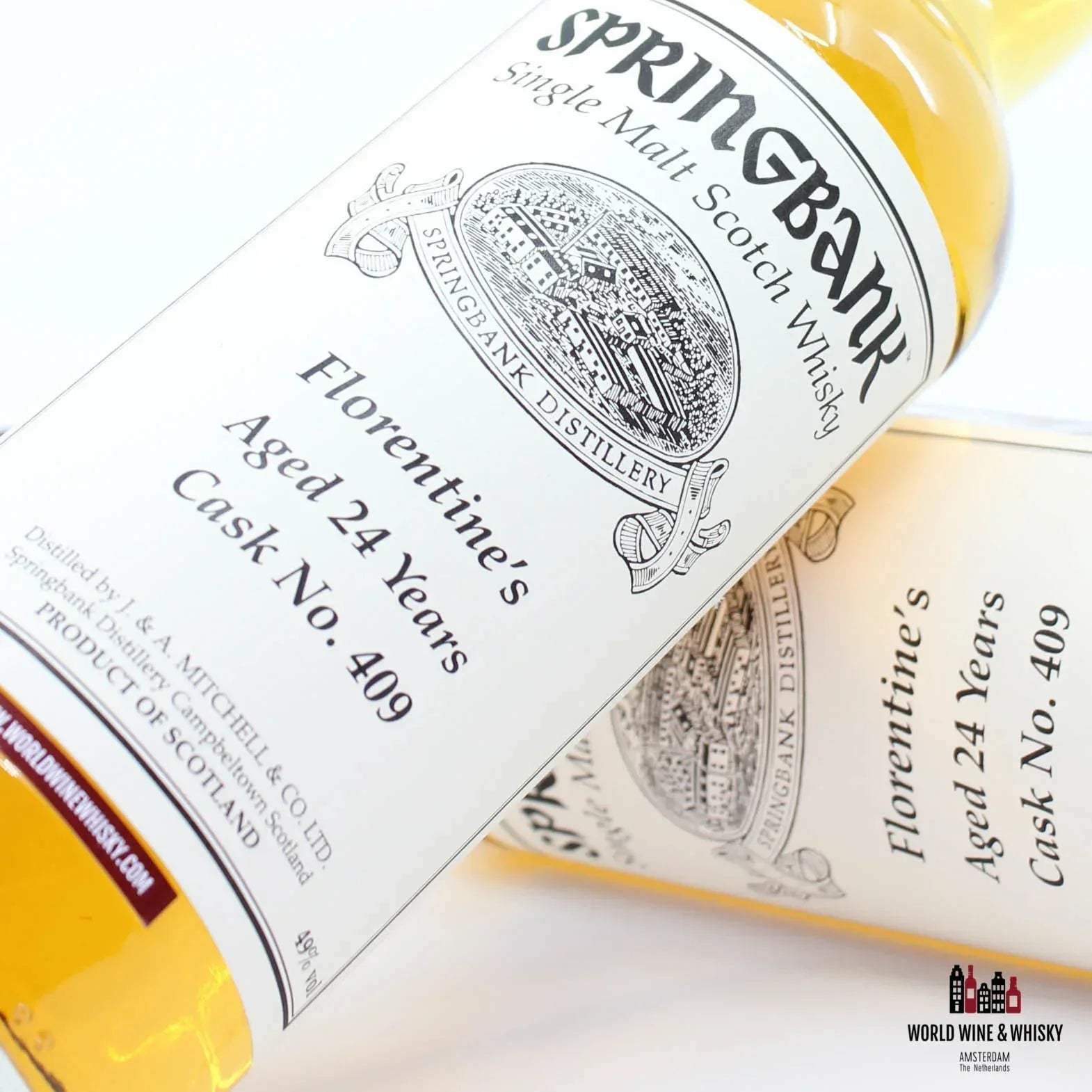 Springbank 24 Years Old 1993 2017 Private Bottling Cask 409 Florentine ...