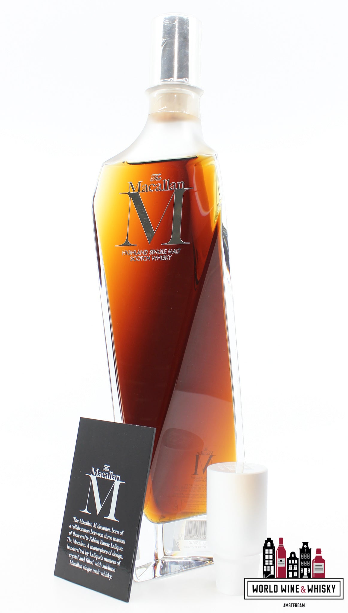 Macallan M Decanter 2015 MMXV - Lalique Crystal France 44% (1 of 2746 ...