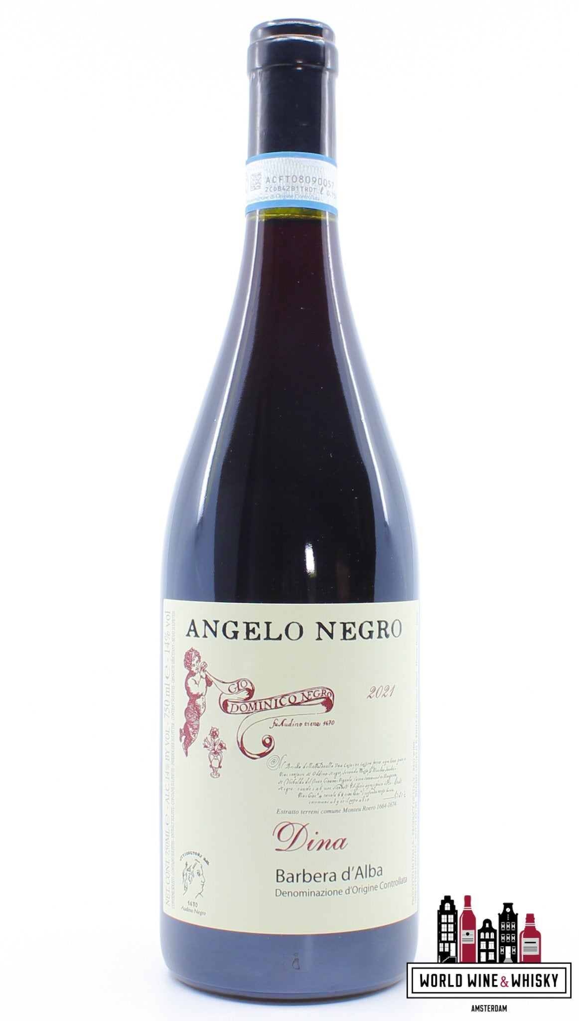 Negro Barbera d’Alba Dina Angelo Negro Barbera d’Alba Dina 2021 | WORLD ...