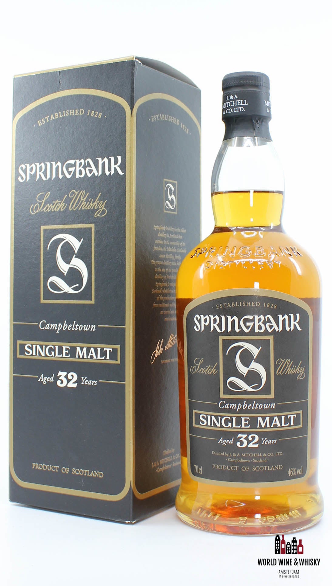 Springbank 32 Years Old 1971 2004 46% at World Wine & Whisky | WORLD ...